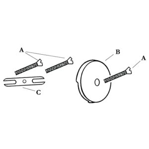 Danco Single Tub Drain Overflow Plate | One Hole | Screw Included, Chrome (89052)