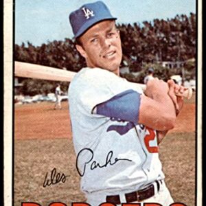 1967 Topps # 218 Wes Parker Los Angeles Dodgers (Baseball Card) FAIR Dodgers