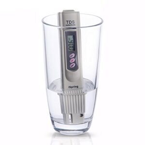 iSpring TDS 3-Button Digital Water Quality Test Meter with Temperature Test Function