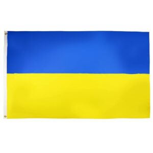 az flag ukraine flag 2' x 3' - ukrainian flags 60 x 90 cm - banner 2x3 ft