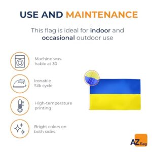 AZ FLAG Ukraine Flag 2' x 3' - Ukrainian Flags 60 x 90 cm - Banner 2x3 ft