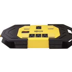 Tripp Lite Power IT! Safety Power Strip with Safety Covers, 8 OUTLETS, 15 FT Cord, Yellow/Black