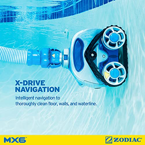 Zodiac MX6 Automatic Suction-Side Pool Cleaner Vacuum for In-ground Pools