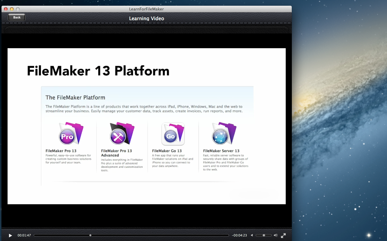 Learning FileMaker [Download]