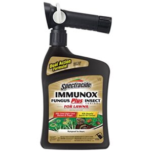 spectracide immunox fungus plus insect control for lawns, 32 fl oz, pack of 6