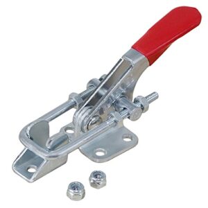 powertec 20310 latch-action toggle clamp 323 w/ threaded u bolt - 400 lb holding capacity, 1pk