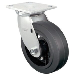 everest dumpster replacement casters - 6"dia.x2"w phenolic wheels - swivel