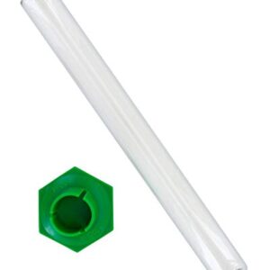 Glass Hydrometer Test Jar 10" With Plastic Base