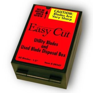 60 Count Heavy Duty Replacement Blades for Easy Cut Series (60 Blades in a Box)