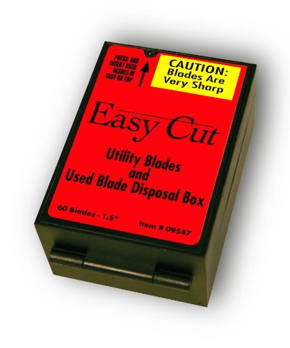 60 Count Heavy Duty Replacement Blades for Easy Cut Series (60 Blades in a Box)