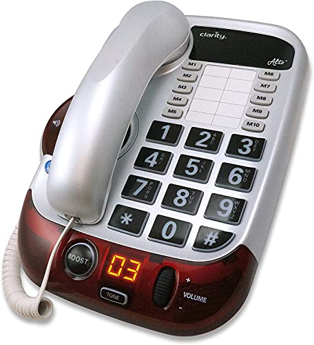 Clarity 54005.001 Alto Severe Hearing Loss Amplified Corded Phone