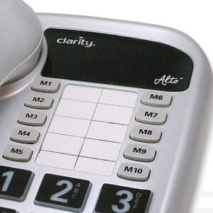 Clarity 54005.001 Alto Severe Hearing Loss Amplified Corded Phone