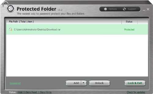 Protected Folder, 1 Year / 1 PC [Download]