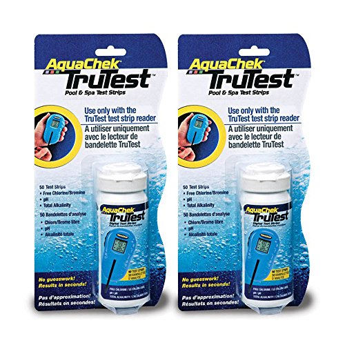 AquaChek 512082-02 TruTest Digital Test Strip Refills for Swimming Pools, 50-Count, 2-Pack