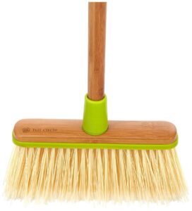 soma circle clean sweep home cleaning, broom, green