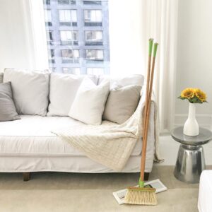 SOMA Circle Clean Sweep Home Cleaning, Broom, Green