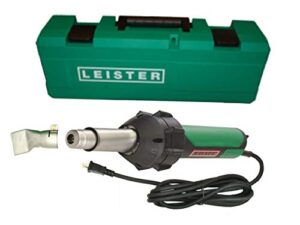 leister triac st 141.288 hand held plastic welder w/ 40mm nozzle