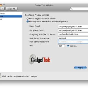 GadgetTrak Laptop - 1 Device for 1 Year [Download]