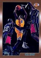 1998 topps basketball card (1998-99) #68 kobe bryant near mint/mint