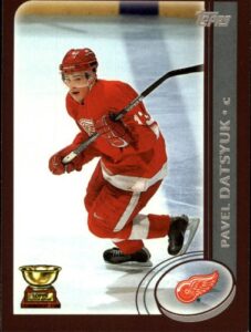 2002 topps hockey card (2002-03) #235 pavel datsyuk