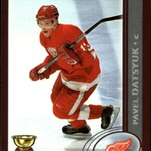 2002 Topps Hockey Card (2002-03) #235 Pavel Datsyuk