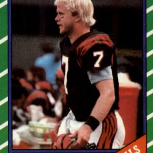 1986 Topps Football Rookie Card #255 Boomer Esiason Mint