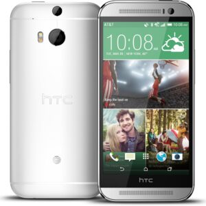 HTC One M8, Glacial Silver 32GB (AT&T)