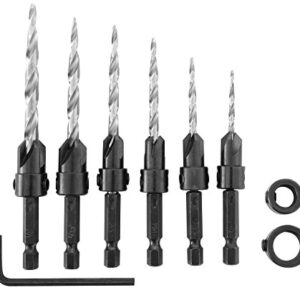 Irwin Tools 1882792 SPEEDBOR Countersink Wood Drill Bit, 8-Piece