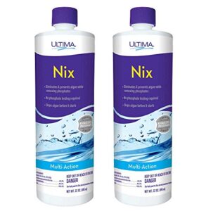 ultima 26280-02 nix pool algaecide, 2-pack