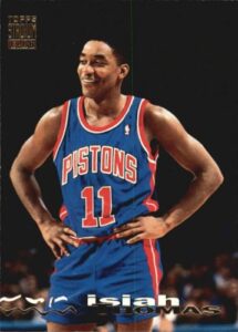 1993 stadium club basketball card (1993-94) #149 isiah thomas