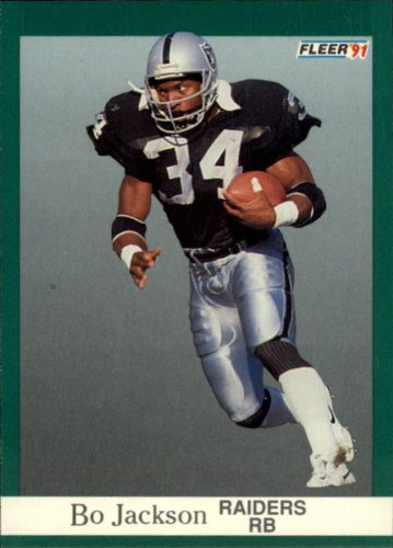 1991 Fleer Football Card #110 Bo Jackson