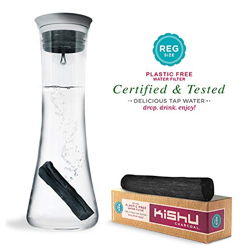 Authentic Kishu Charcoal – 2pack for Pitchers. The Only Authentic, Certified & Tested Charcoal Water Purifier. You deserve the best – absorbs toxins and leaves the good stuff, calcium, magnesium, potassium.