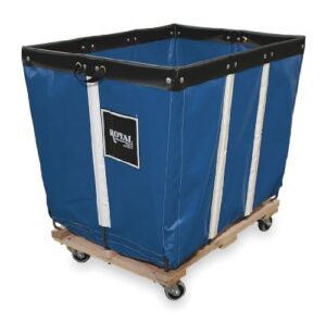 basket truck, 6 bu. cap, blue, 30 in. l