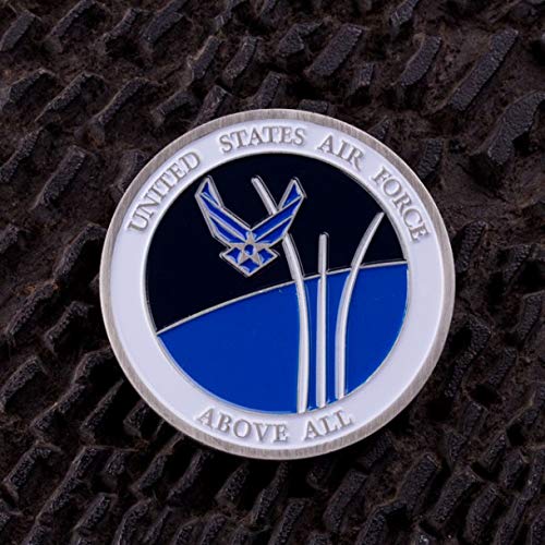 Air Force Above All Challenge Coin - USAF Veteran Military Coin - Officially Licensed - Designed by Military Veterans