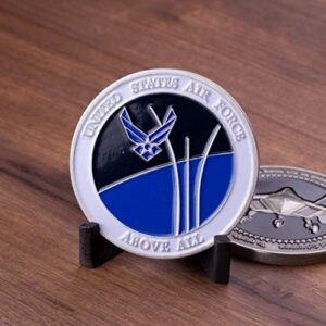 Air Force Above All Challenge Coin - USAF Veteran Military Coin - Officially Licensed - Designed by Military Veterans