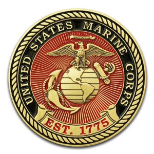 Marine Corps E2 Challenge Coin! USMC PFC Rank Military Coin. Private First Class Challenge Coin! Designed by Marines for Marines - Officially Licensed Product!