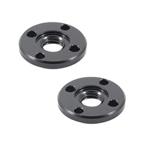 dewalt n134467 pack of 2 angle grinder hex hole flange nuts - 5/8-11