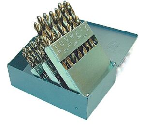 #1 thru #60 hss screw machine (stub) length drill - sets