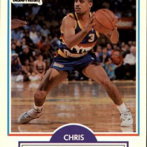 1990 Fleer Update Basketball Rookie Card (1990-91) #U25 Chris Jackson