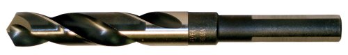 Cle-Line C17054 7/8 in. x 6 in. Black and Gold Oxide Finish High Speed Steel Silver & Deming 118-Degree Twist Drill Bit (1-Pack)