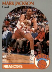 1990 hoops basketball card (1990-91) #205 mark jackson mint