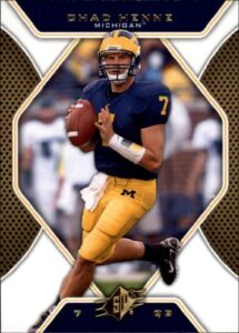 2010 spx football card #20 chad henne