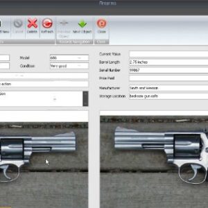 Firearm and Knife Collector Pro Software