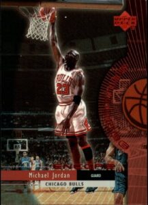 1999 upper deck encore jamboree basketball card (1999-00) #j1 michael jordan