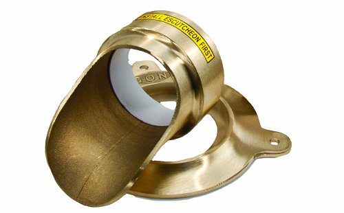 Rectorseal 82706021449827065 Glue on Nozzle, 4-Inch, Nickel Brass