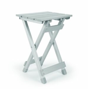 camco 51890 aluminum fold-away side table - small