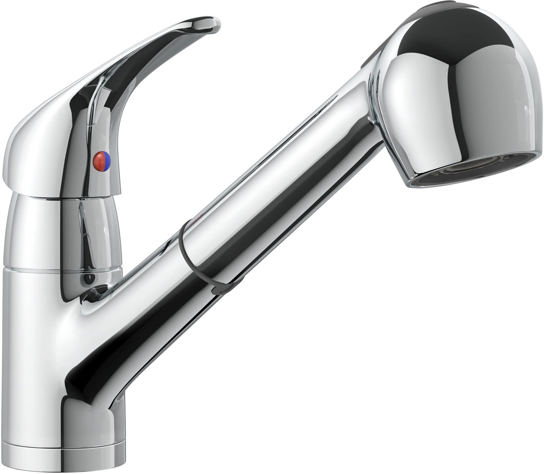 PROFLO PFXC5150 1.5 GPM Single Hole Pull Out Kitchen Faucet - Includes Escutcheon