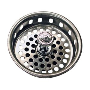 danco 51275 basket strainer, 3-1/4", chrome