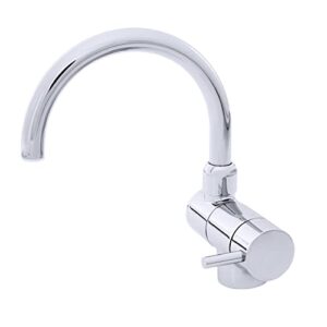 ambassador marine elite "arc" spout folding tap, chrome