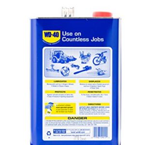 WD-40 - 490118 Multi-Use Product, One Gallon [4-Pack]